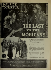 The Last of the Mohicans 1920 film - Excellence in Literature by Janice ...