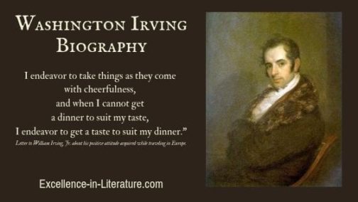 Washington Irving Biography - Excellence in Literature
