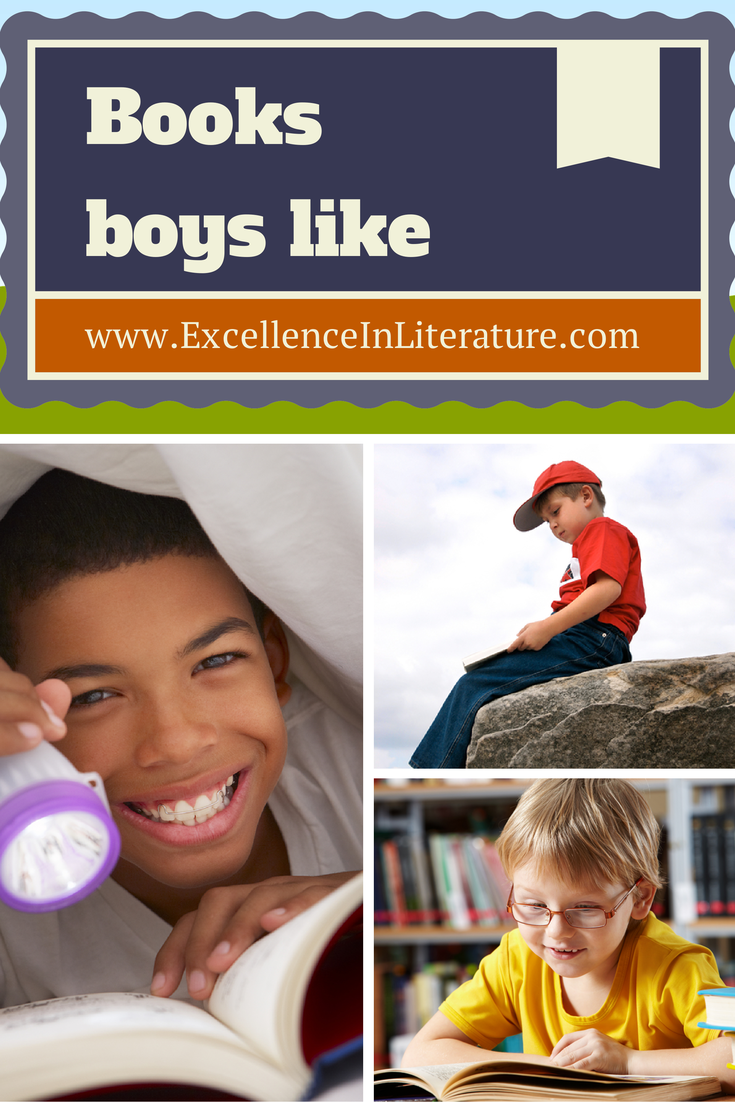 Books Boys Like - Excellence in Literature by Janice Campbell