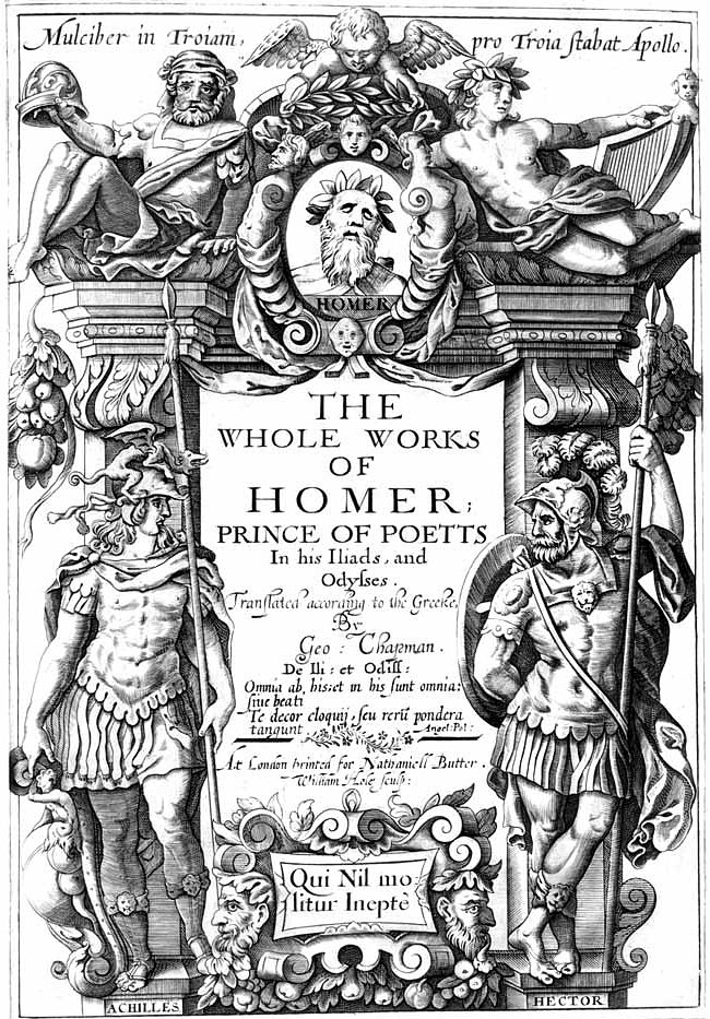 Upon First Looking into Chapman's Homer by John Keats - Excellence in ...