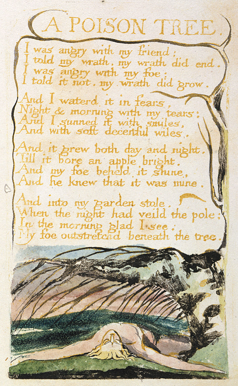 A Poison Tree by William Blake - Excellence in Literature by Janice ...